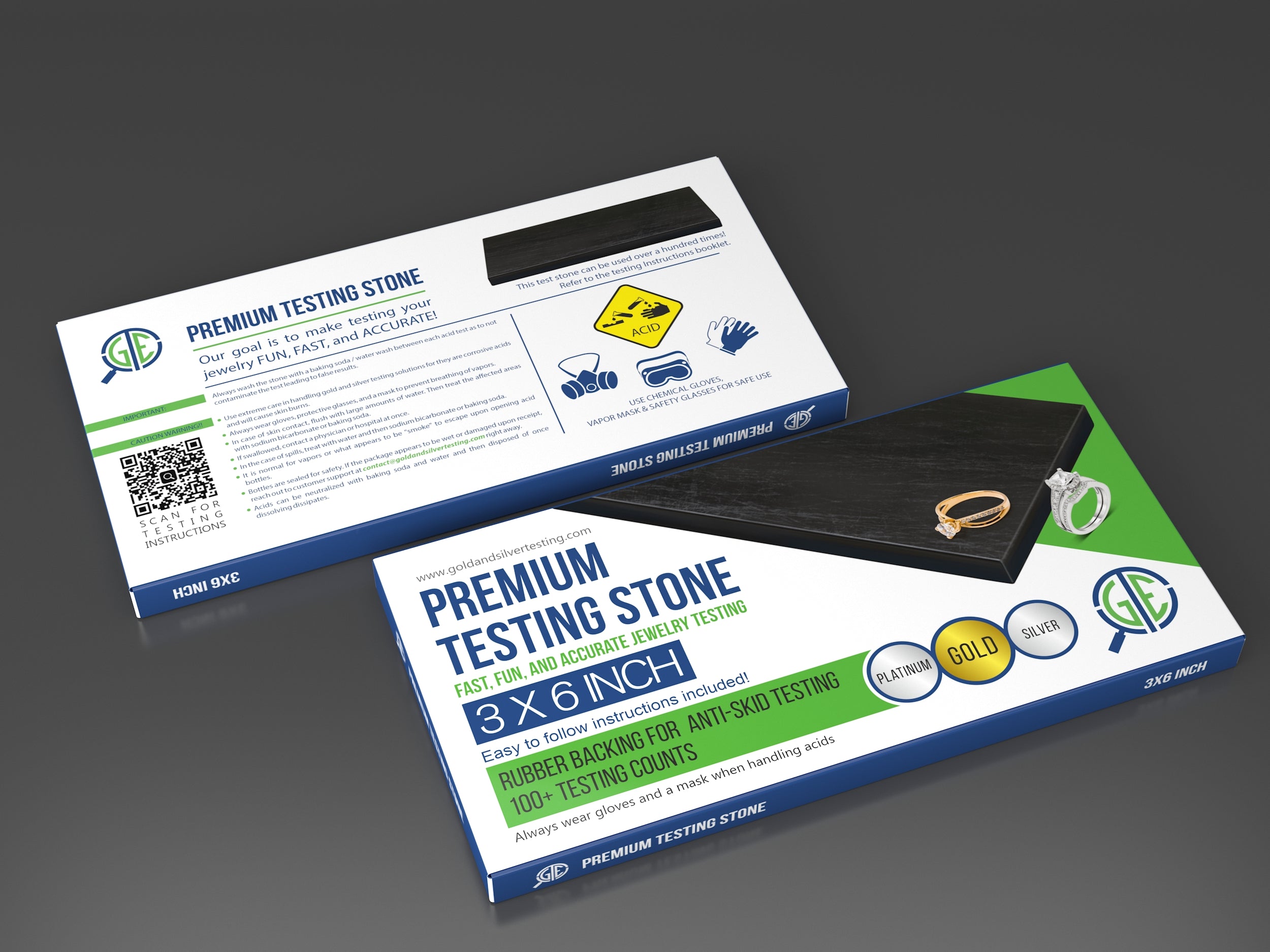 SCRATCH TEST STONES – GOLD TESTING EQUIPMENT
