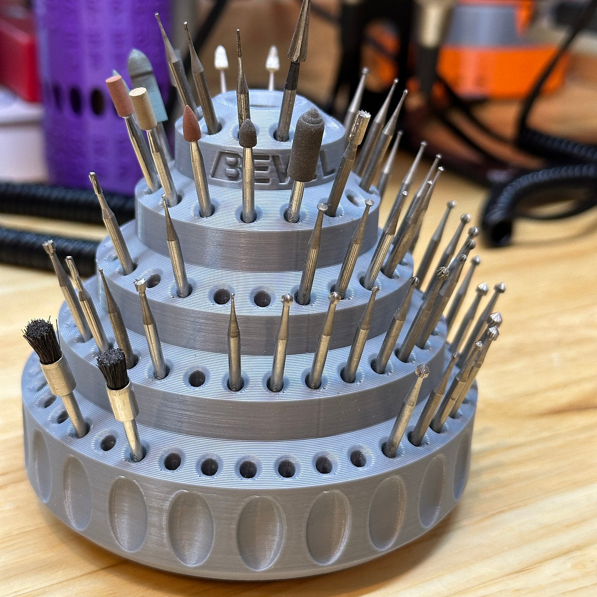 BEVEL™ Small Bur Holder and Organizer - GOLD TESTING EQUIPMENT