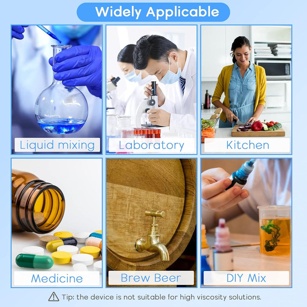 Gold Precipitation Kit – 1500mL Borosilicate Glass Beaker & Magnetic S ...