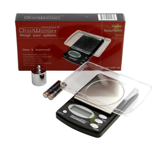 DigiWeigh DW-100AX Precision Digital Scale – 100g x 0.01g | Gram, Ounc ...