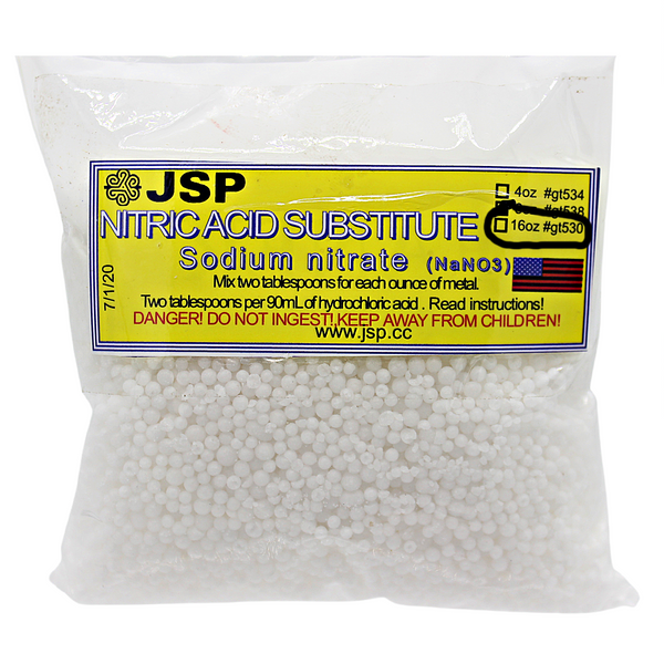 JSP Nitric Acid Substitute Sodium Nitrate for Gold Refining & Recovery ...