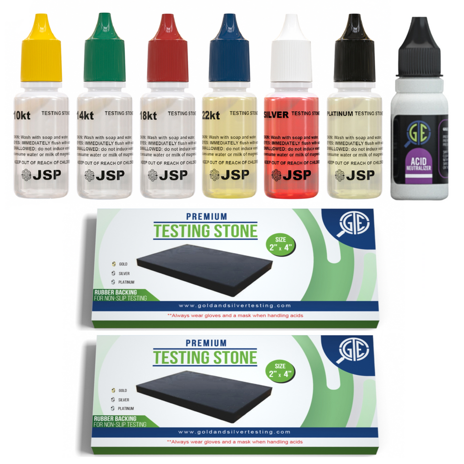 Gold, Silver, and Platinum Jewelry & Precious Metals Test Kits – GOLD ...
