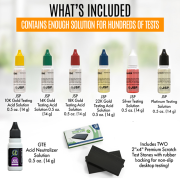 Gold, Silver, and Platinum Jewelry & Precious Metals Test Kits – GOLD ...