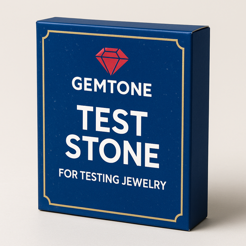 Gemtone 2''x4'' Medium Black Premium Scratch Touchstone for Acid Gold ...