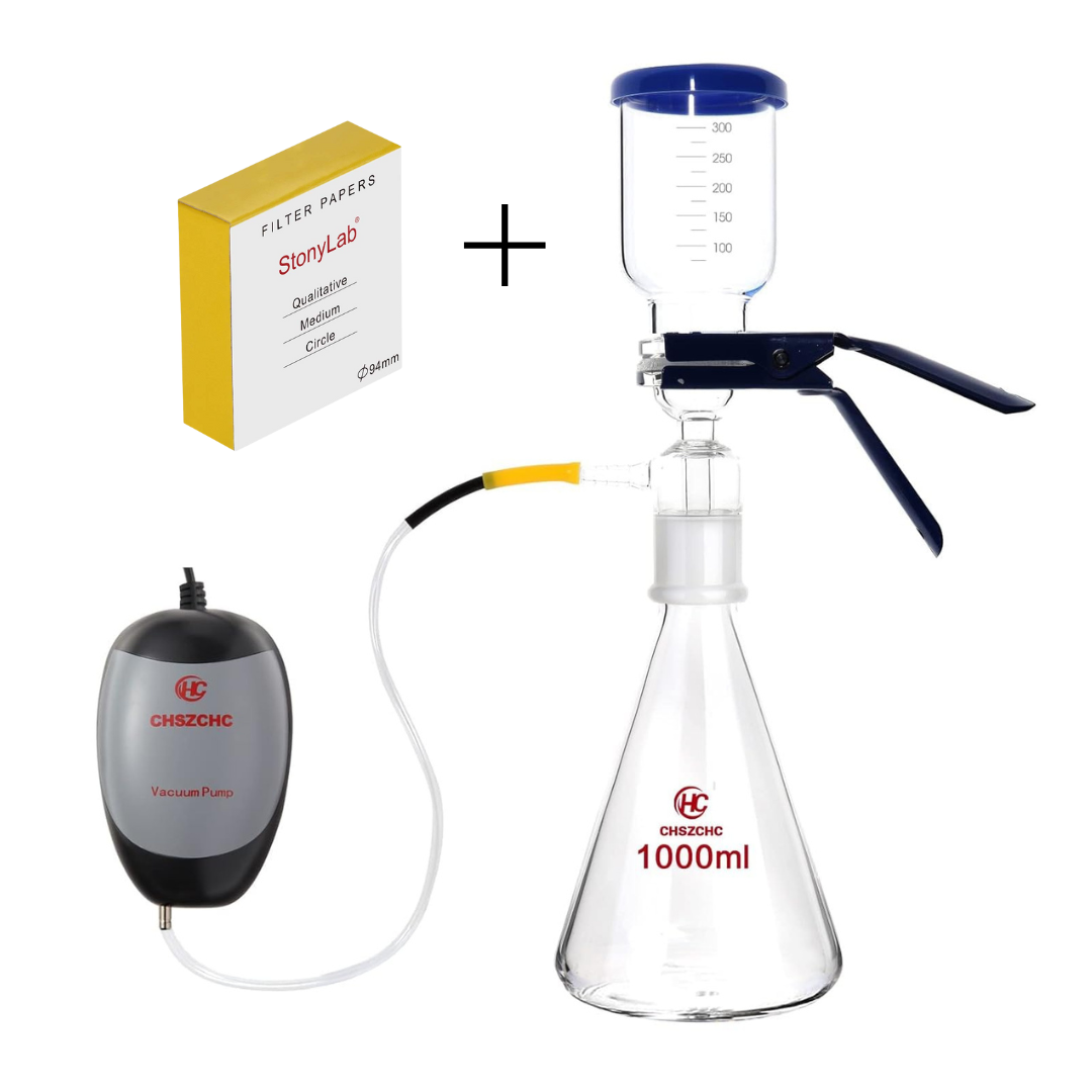 Complete Precious Metal Filtration Kit – Vacuum Filtration System + 94 ...